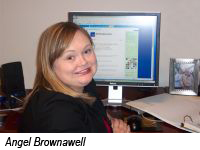 It’s who you know, featuring Angel Brownawell