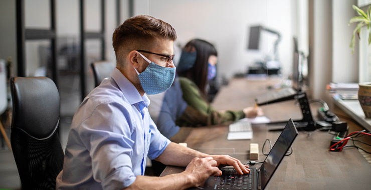 Highlighting the impact of COVID-19 on the workplace and offering ...